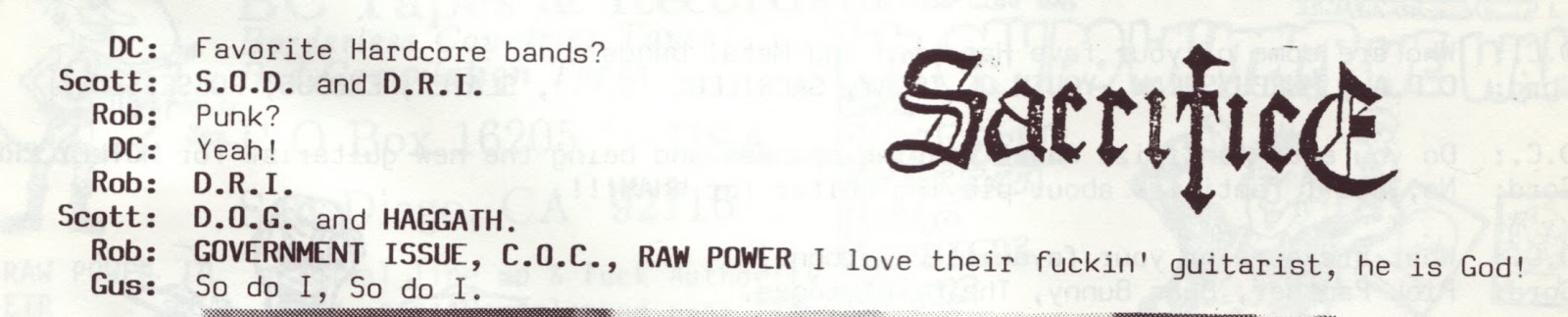 Absolutery Hungly: Метаморфозы "кроссовера" 1984-87: deathcore ...