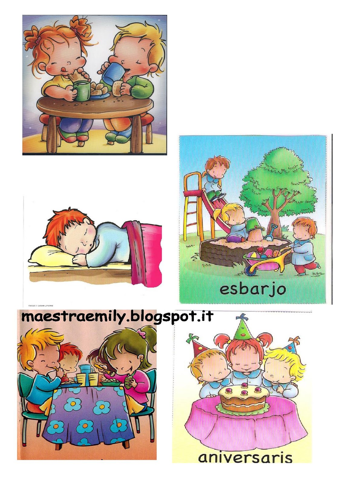 MaestraEmily: ROUTINE A SCUOLA