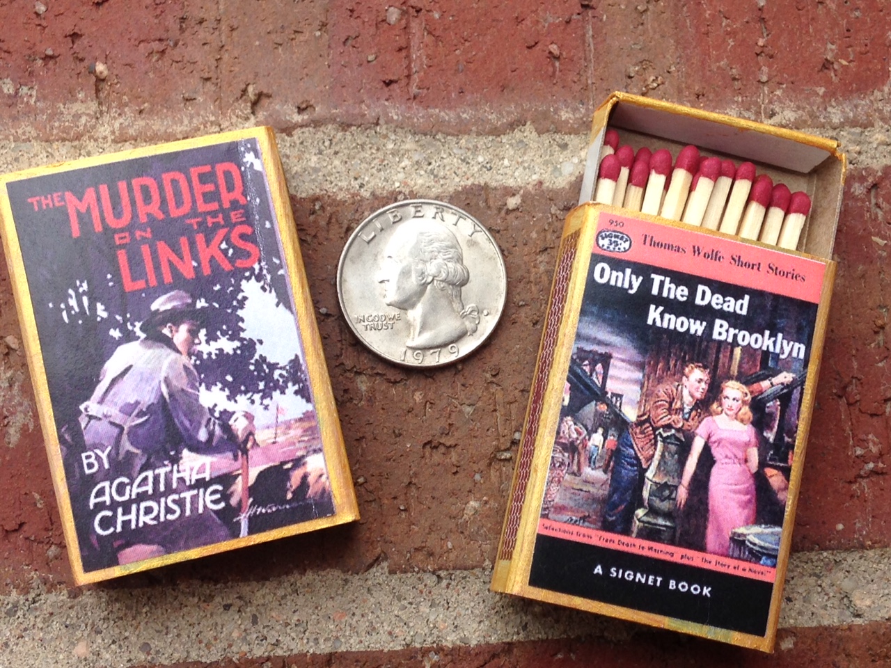 Mystery Playground: Literary Matchbooks