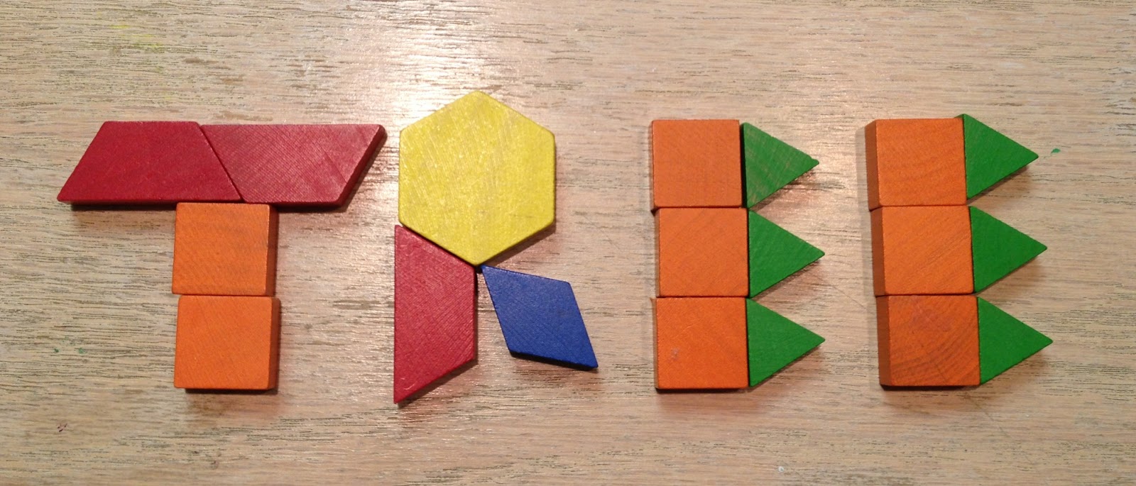 The Daily Tree: 89/365 Tangram Trees