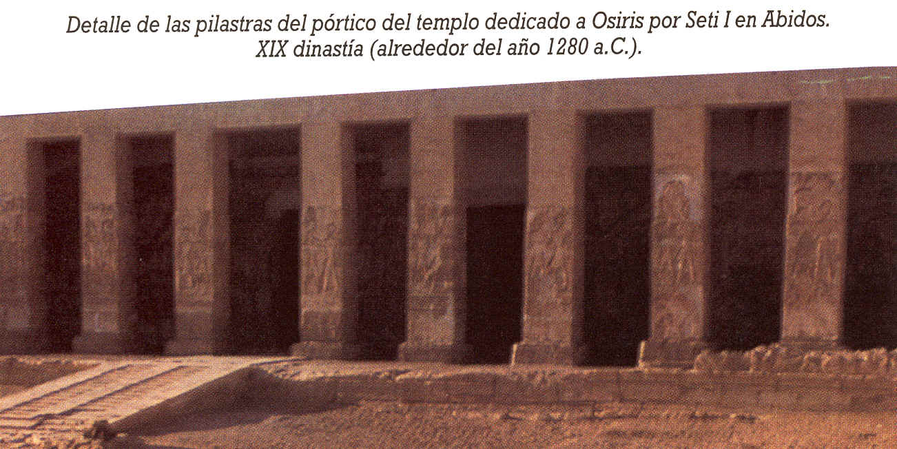 EGITO: Templo de Osíris e Templo de Osirion, em Abidos - Parte II