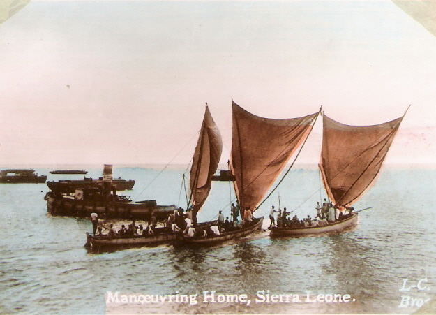 Freetown, Sierra Leone, West Africa (1943)