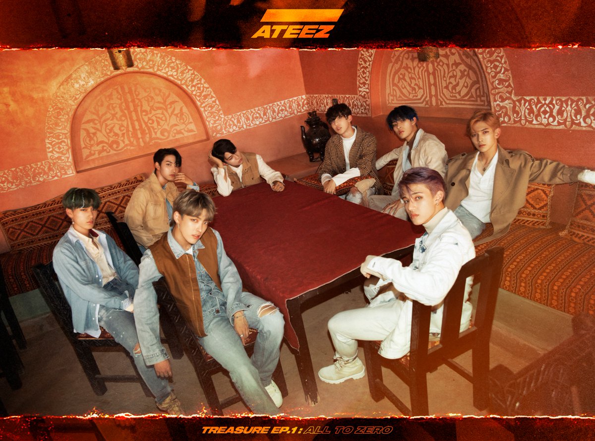 [DEBUT] ATEEZ 에이티즈 se presenta con Treasure y Pirate King 해적왕 - BA NA ...