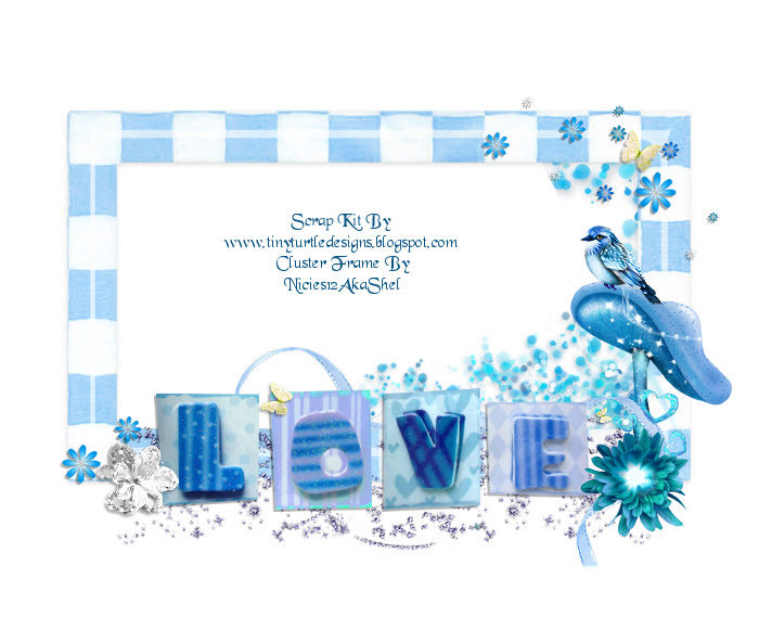 Escape From Reality Blog: FTU 'Aqua Love' Cluster & Cluster Frames