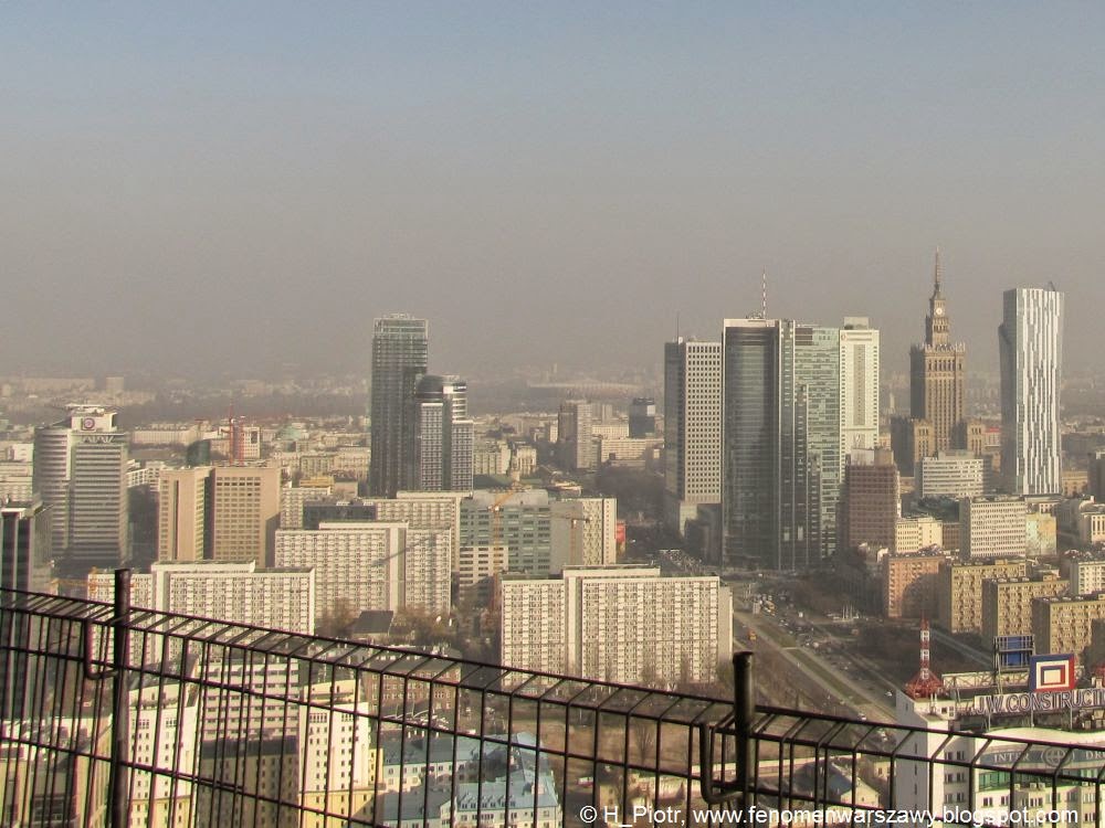 FENOMEN WARSZAWY: Warsaw Spire - widoki z góry, cz. 1