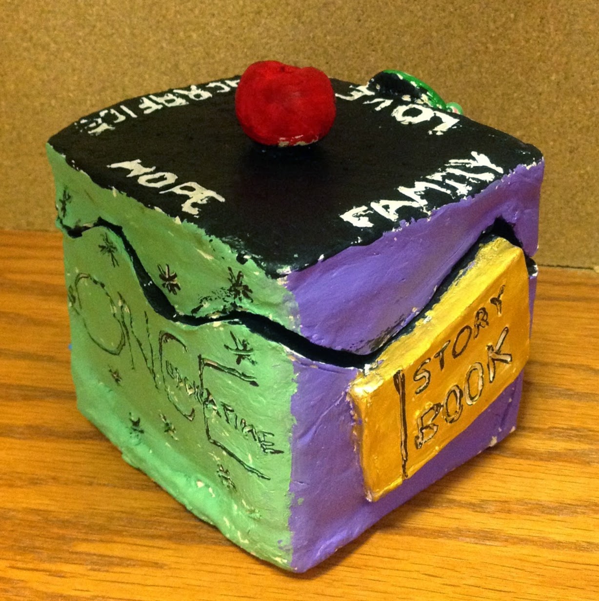 Miss Arty Pants: Themed Clay Boxes