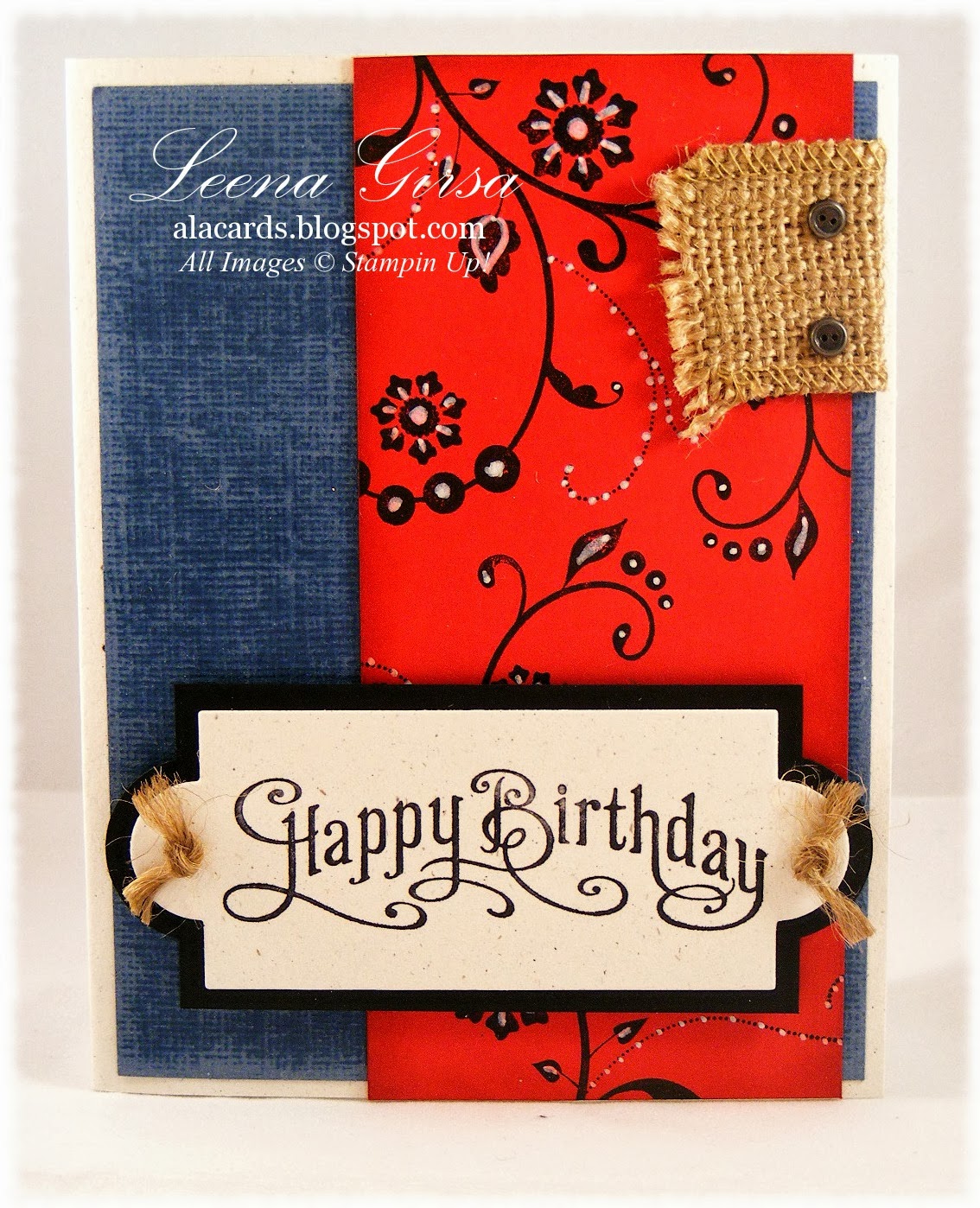 A La Cards: Bandana Birthday