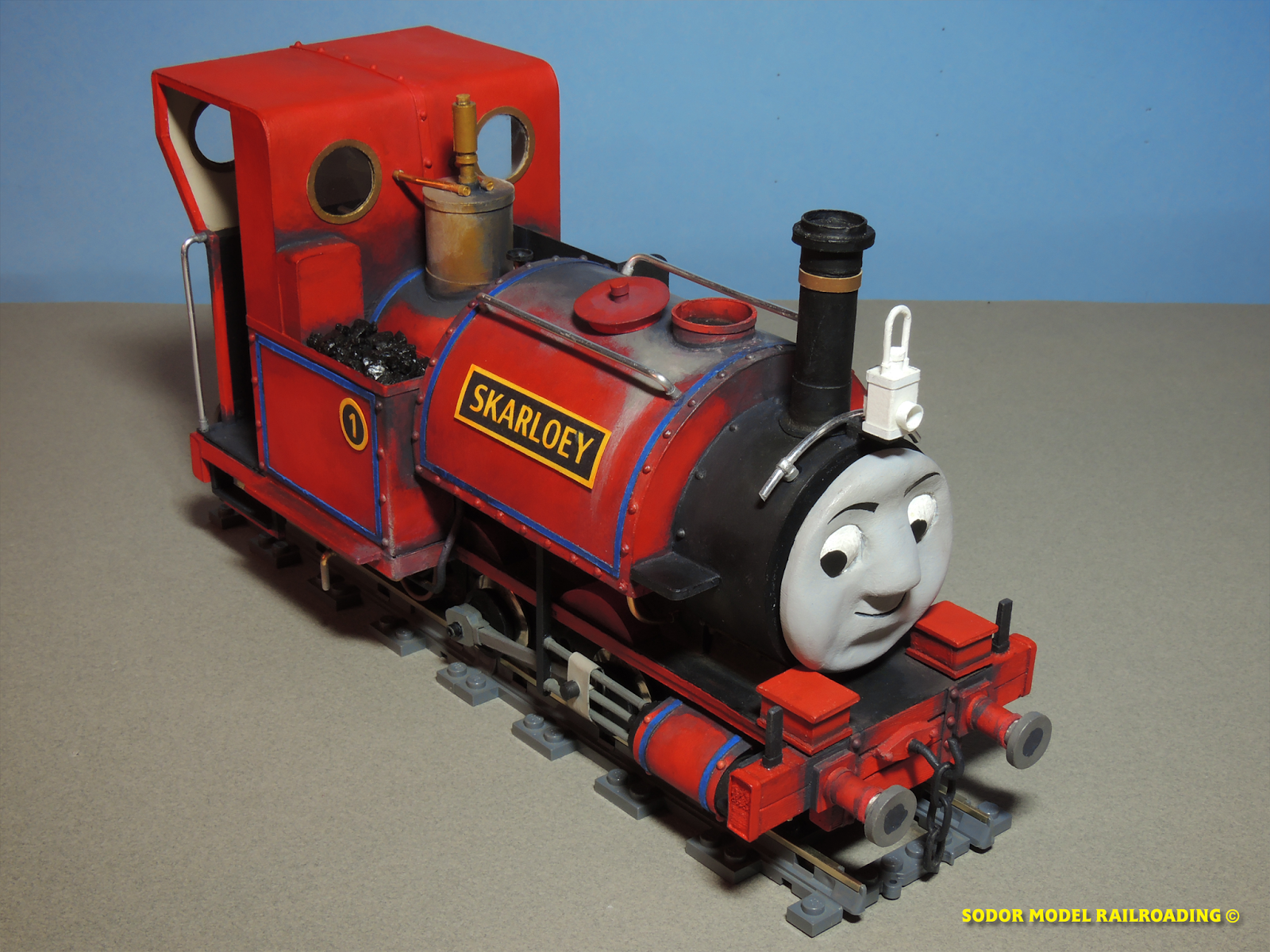 SodorModelRailroading: Scratch-Building Skarloey | 16mm Scale