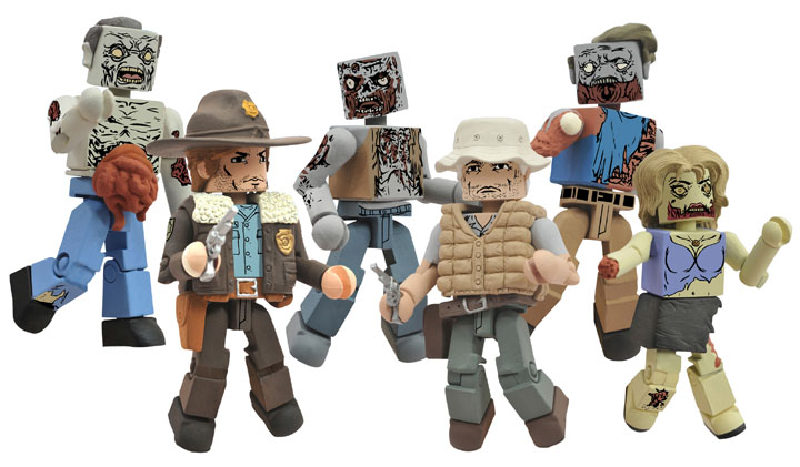 TheAngrySpark: The Walking Dead (Minimates) are coming