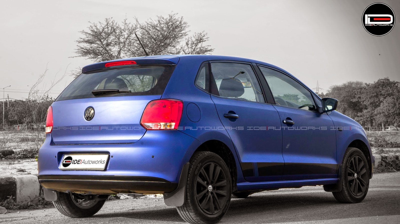 Volkswagen Polo: Midnight Blue Wrap | IDE Autoworks