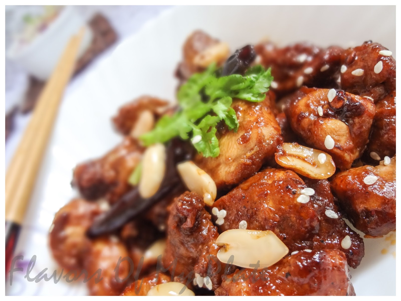 Flavors Of My Plate: Kung Pao Chicken