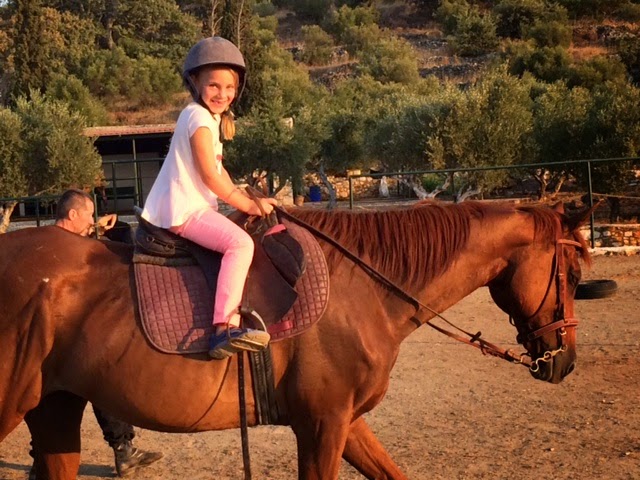 Yugowife's (and family) bits and bobs: A first experience Horseback riding