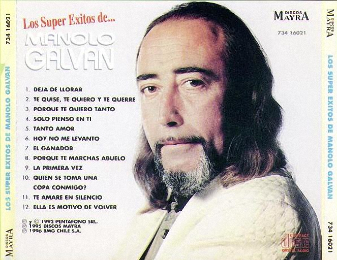 ENTRE MUSICA: MANOLO GALVAN - Los super éxitos de