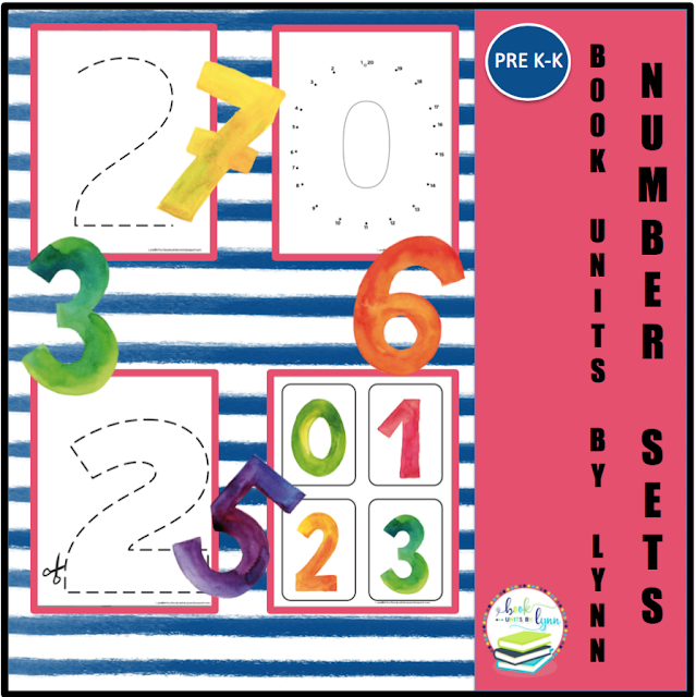 NUMBER PRACTICE ~ Book Units by Lynn
