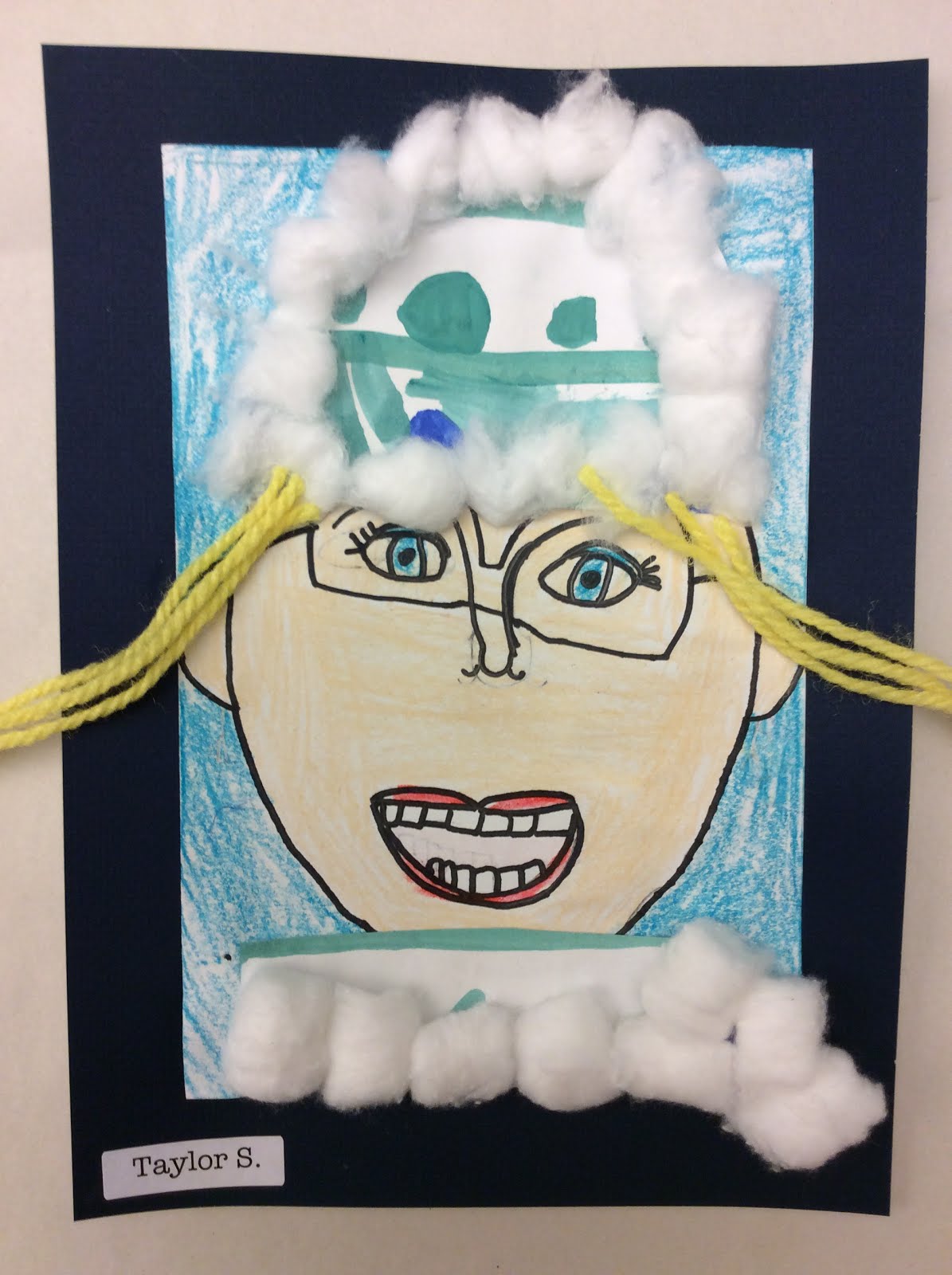 Mini Matisse: Winter Hat Self Portraits