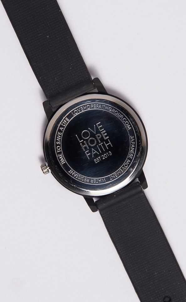 Purple Plum Fairy: LOVE, HOPE, FAITH WATCH: GIVING THE GIFT OF TIME