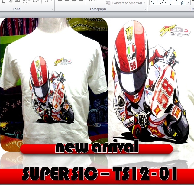 SUPER SIC 58 T-SHIRT | motogpf1store.com