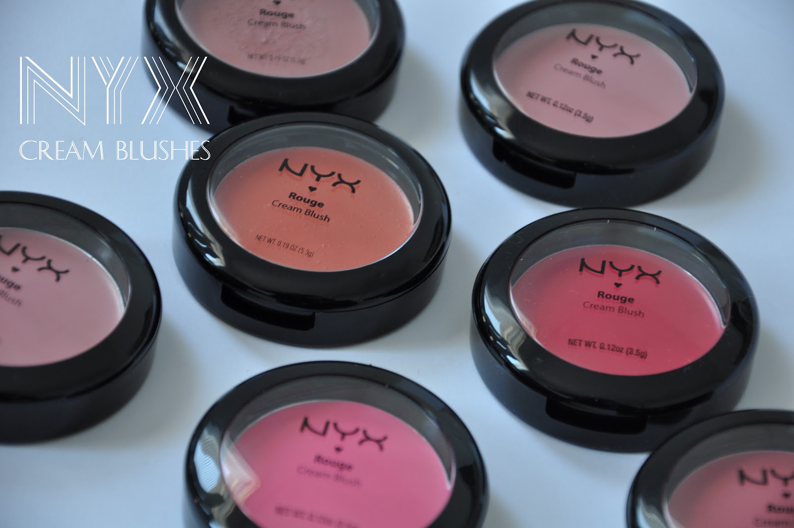 NYX Cream Blush Swatches
