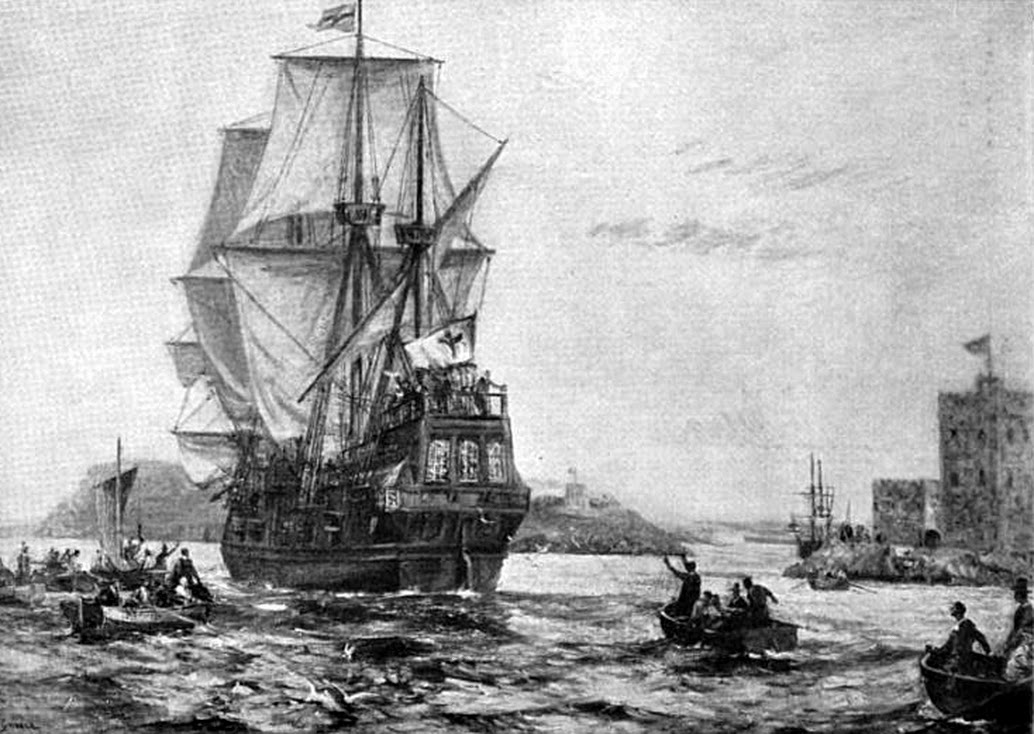 Thanksgiving Mayflower Pilgrims Public Domain Clip Art Photos and Images