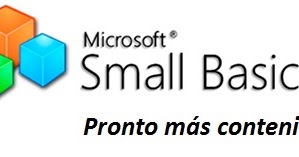 CodigoGX: Codigos de programación: Small Basic