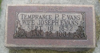 Photo For You Ebay Store: Joseph Evans & Temperance Penrod 3-G Grandparents