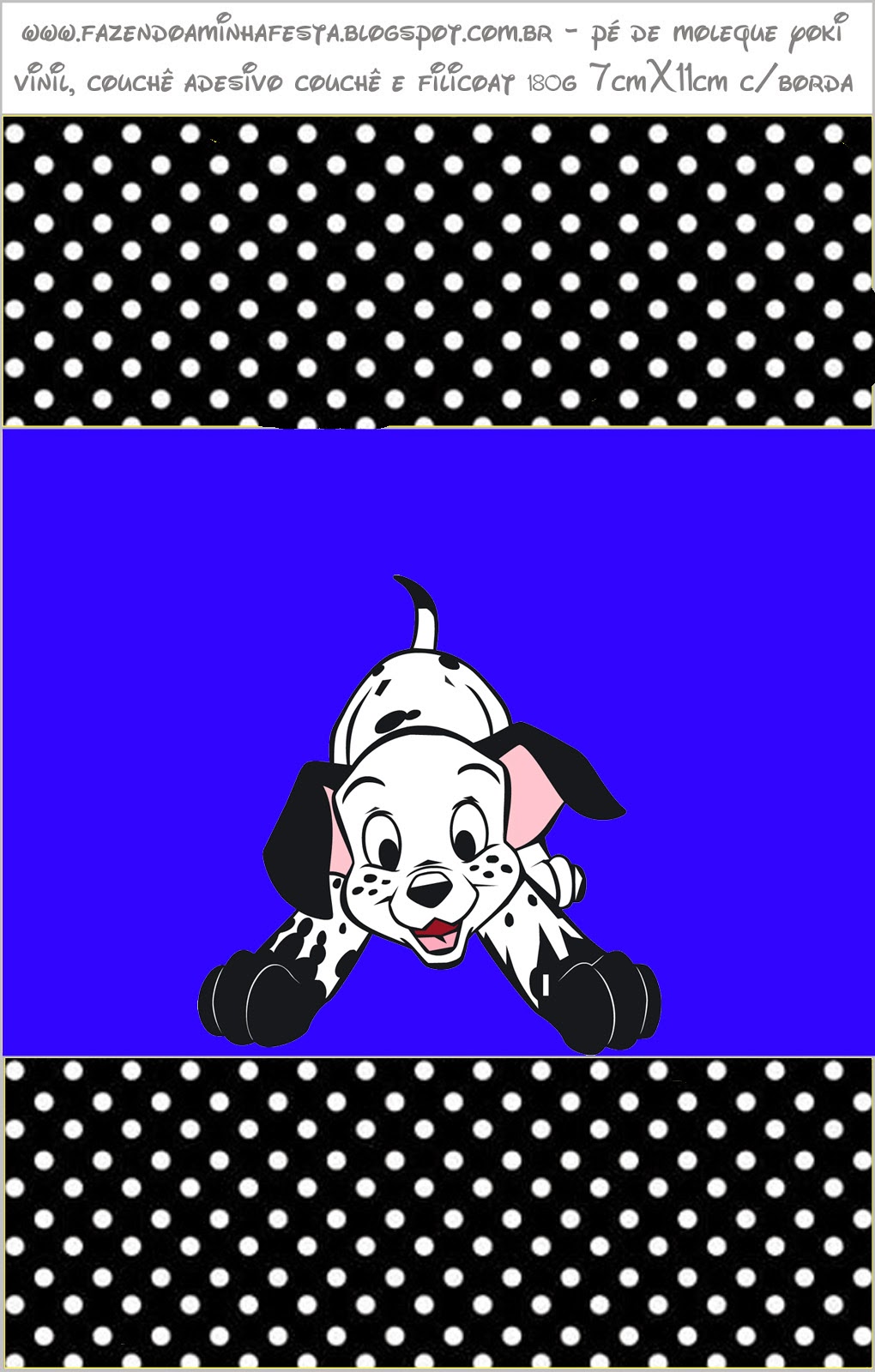 101 Dálmatas: Etiquetas para Candy Bar, para Imprimir Gratis. - Ideas y ...