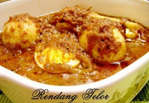 RENDANG TELUR PADANG (MASAKAN MINANG) ~ Baca Disini