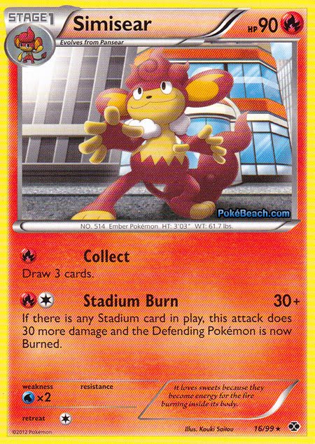 Simisear -- Next Destinies Set Pokemon Card Review | PrimetimePokemon's ...