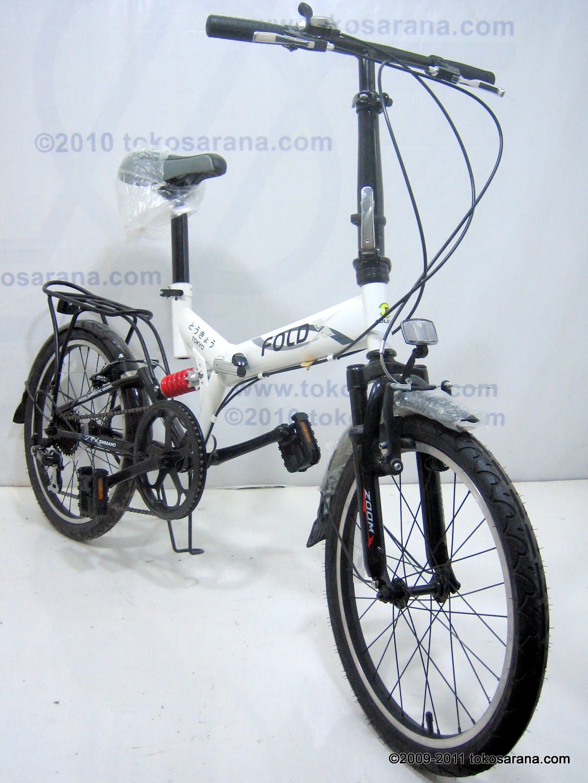 BINTANG HARAPAN: Sepeda Lipat FOLD-X TOKYO Dual Suspensi 20 Inci