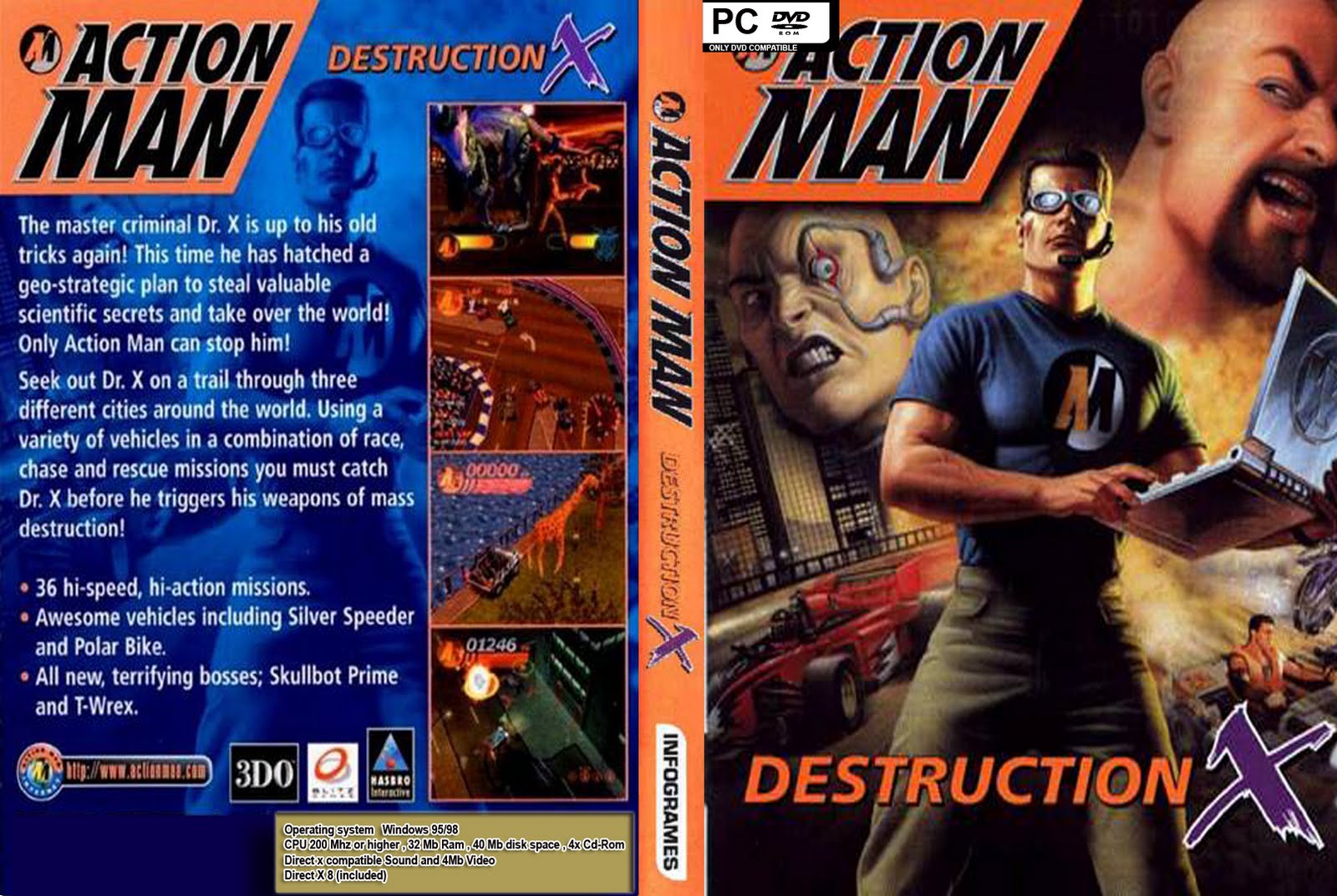 Action Man: Destruction X | Game Cover