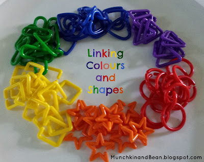Munchkin and Bean: Linking Colours and Shapes