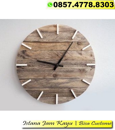 Jam Dinding Kayu Unik, Jam Dinding Kayu Custom, Jam Dinding Kayu Murah ...