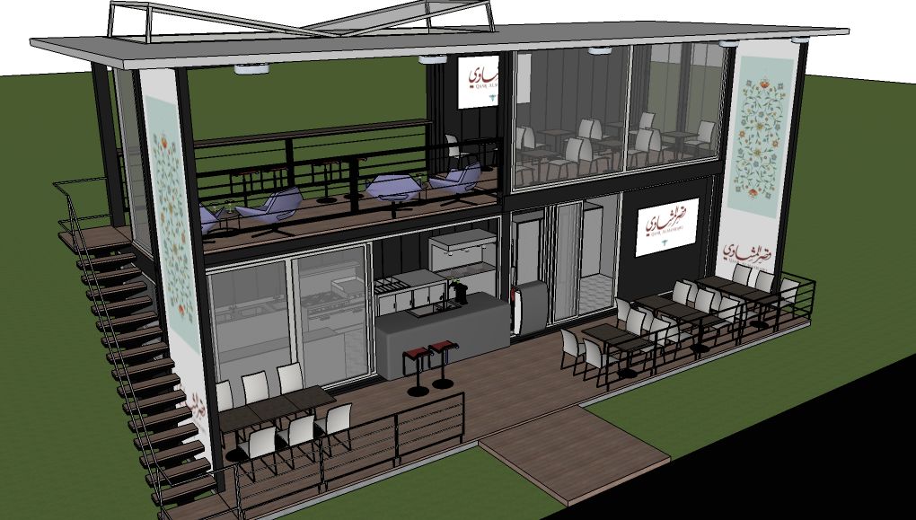 Home and Garden Ideas: Container Cafe Design-Cafe Container Design ...