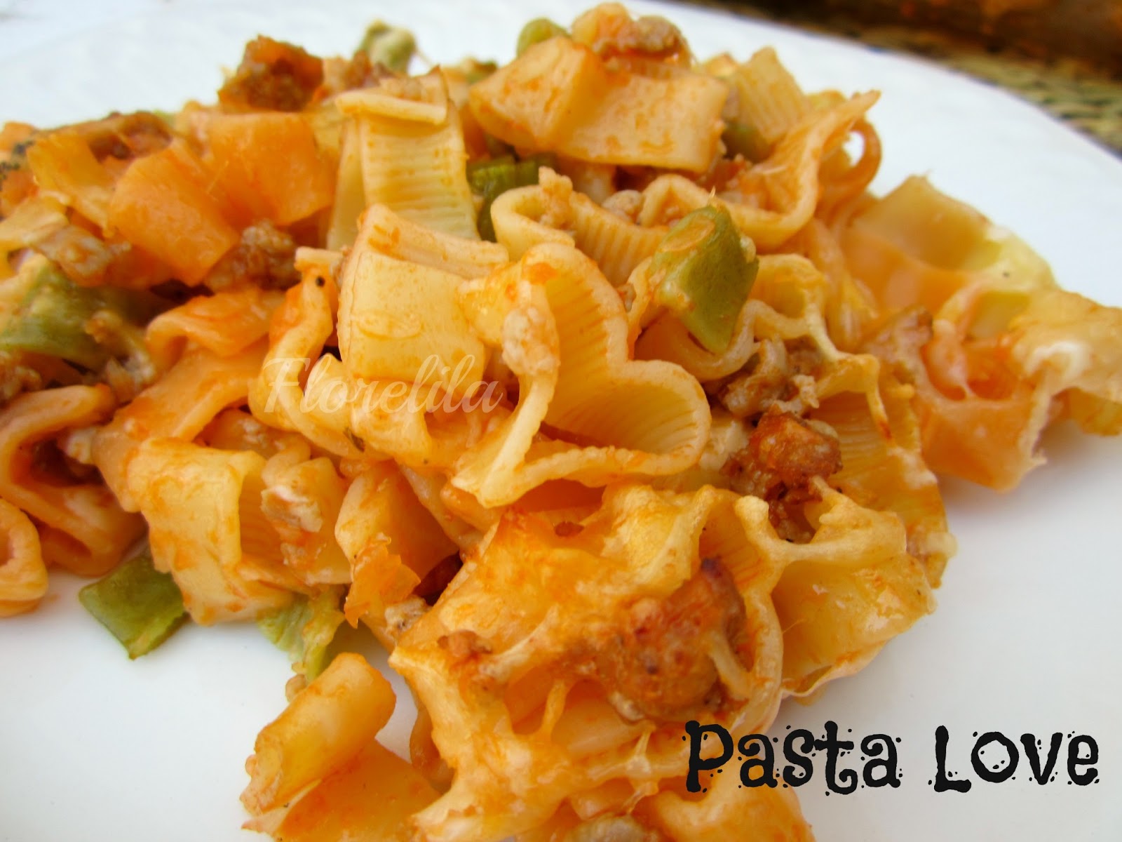 Florelila, recetas y aficiones....by Toñi Navarro: PASTA LOVE.