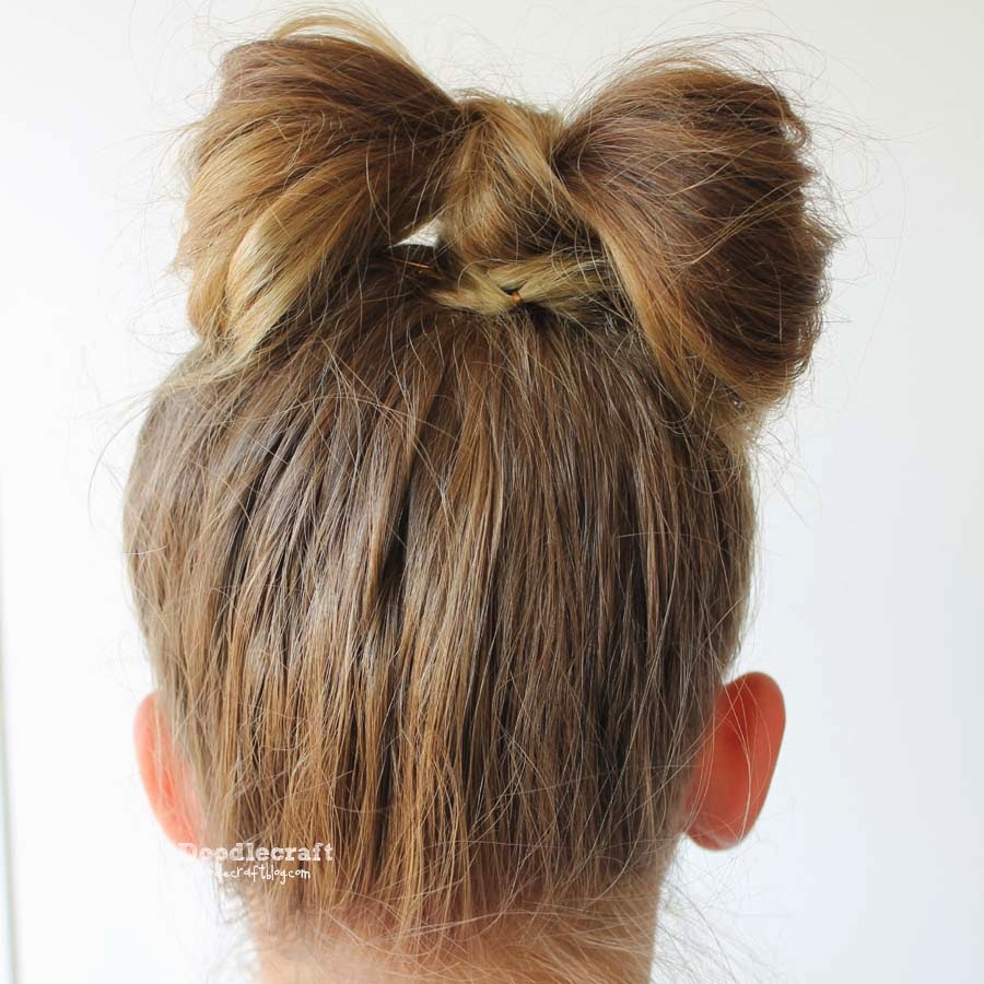 hairstyle bow bun - Best Hairstyle