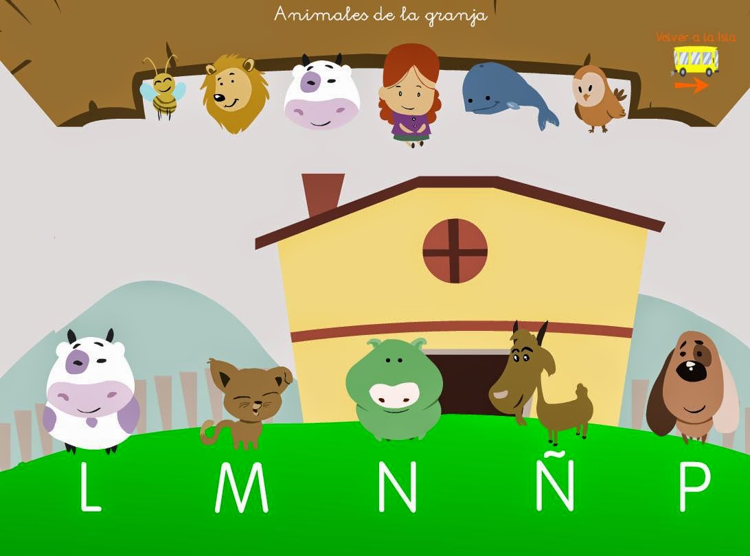 Las Consonantes - Actividades onLine