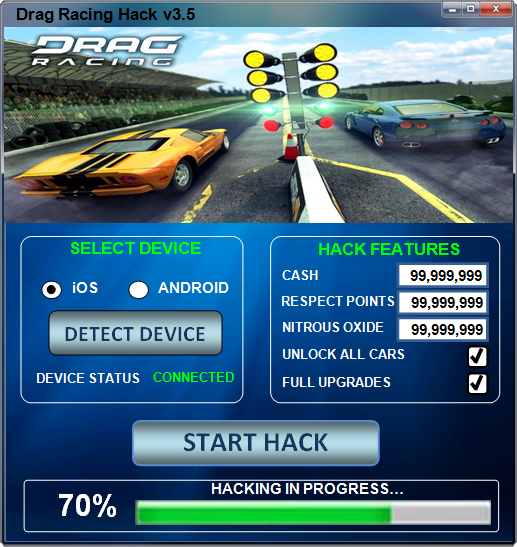 Drag Racing Hack
