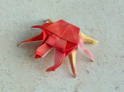 easy origami spider ~ easy origami instructions for kids crafts