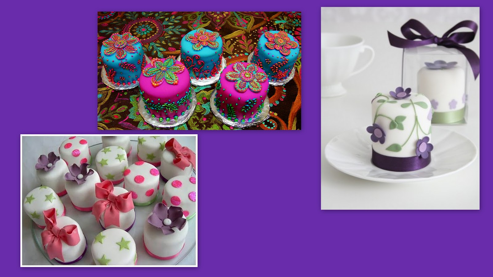 On the Budget: mini cakes