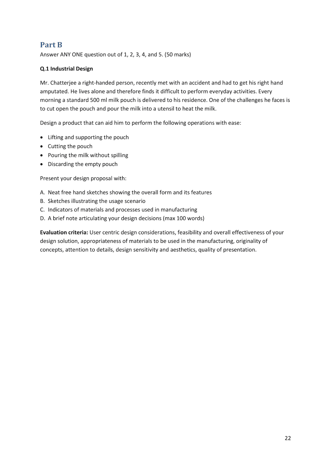 CEED 2018 QUESTION PAPER