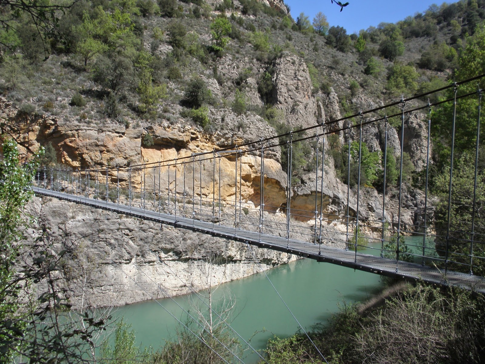 Vidas Ferratas: CAMINO NATURAL DE MONTFALCÓ AL CONGOSTO DE MONT-REBEI