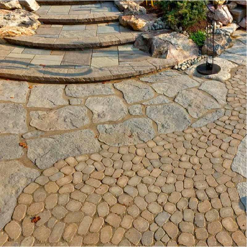 Custom Stoneworks & Design Inc.: Mixing pavers for a Baltimore Maryland ...
