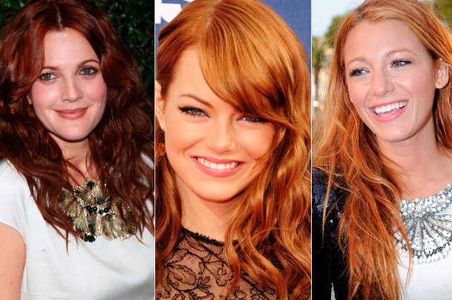 Tendência inverno: Cabelos ruivos
