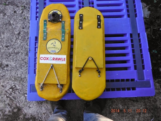 Donegal kayak Angler: Ocean kayak trident, home made center console ...