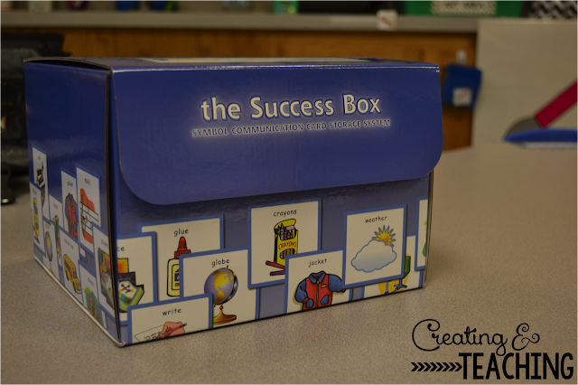 How I {Currently} Organize my PECS | creating & teaching