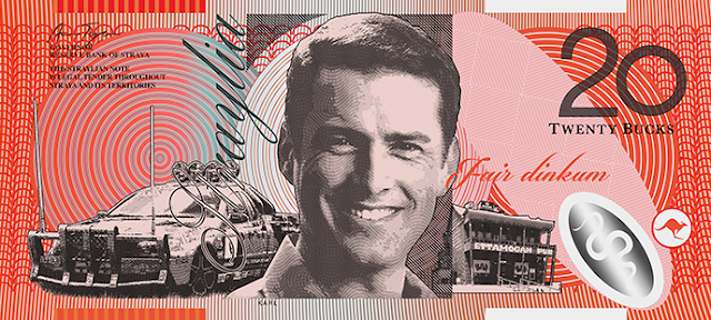 Bytes: Faces on Australian Banknotes, Part 2: $20, $50, $100 (plus $2 coin)