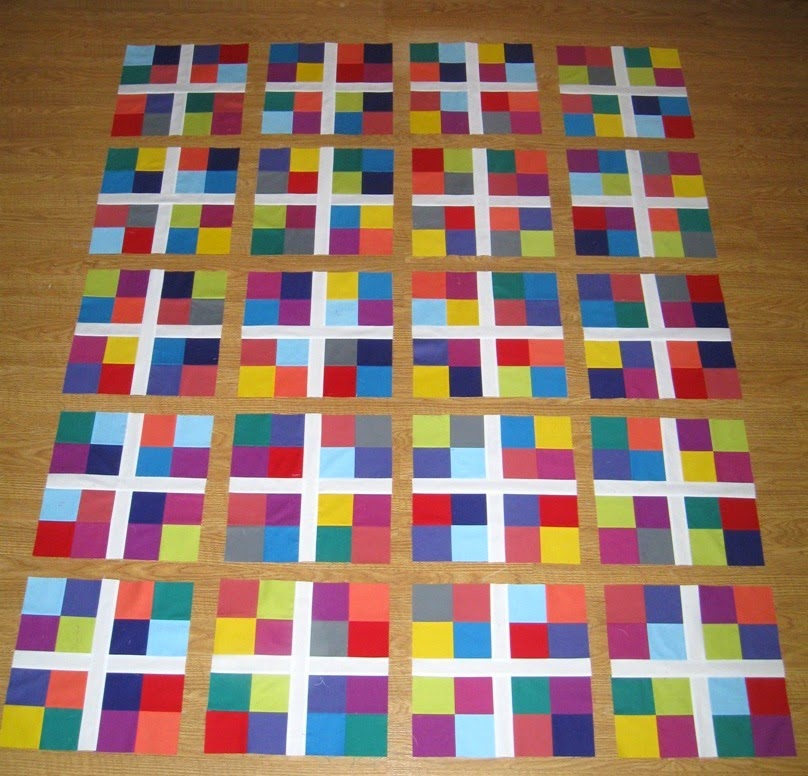 Happy Quilting: Four Square - A Tutorial and Giveaway