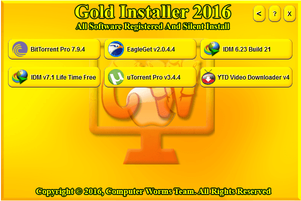 မ်ိဳးကိုနည္းပညာ: Gold Software Installer [Software Pack 2016] Computer ...