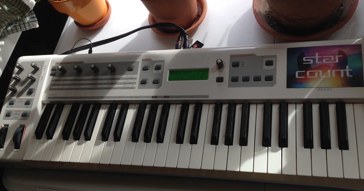 MATRIXSYNTH: M-Audio Venom Synthesizer