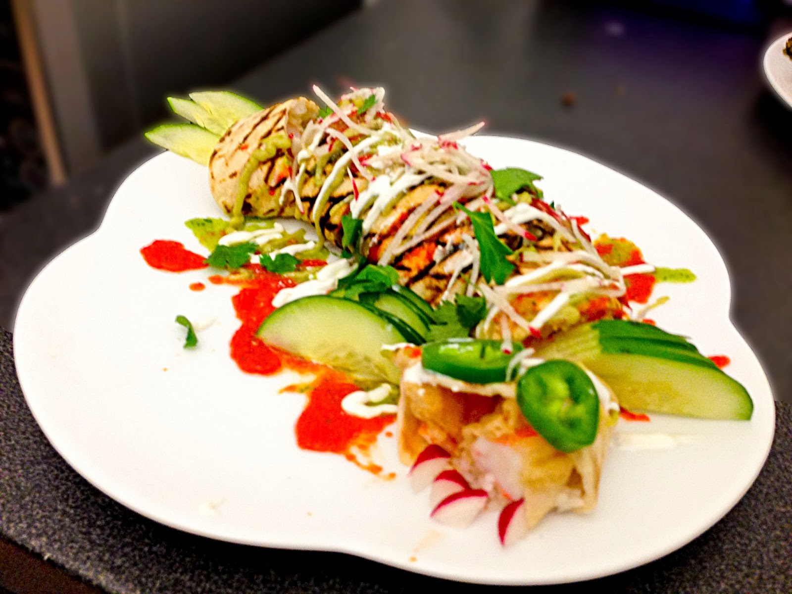 ChezWhat?: Fusion: Dragon Roll Burrito